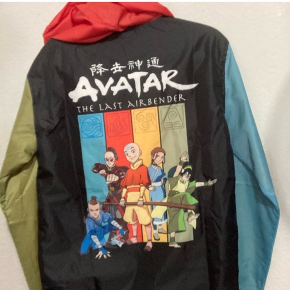 Jackets & Coats | Nwt Avatar The Last Airbender Licensed Merch ...